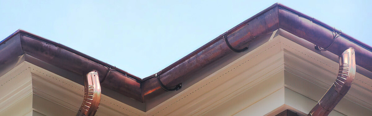 Copper Gutters - Austin Gutter King