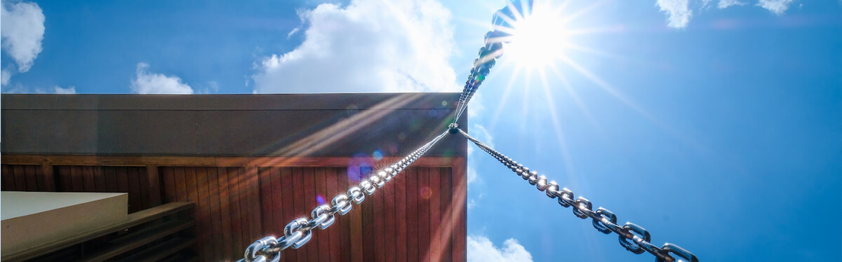 Rainchains & Splash Blocks - Austin Gutter King