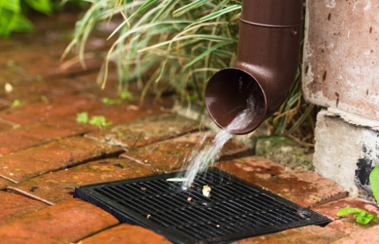 Underground Gutter Drainage - Austin Gutter King